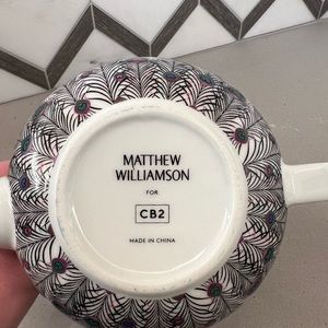 CB2 | Dining | Cb2 Peacock Teapot By Matthew Williamson | Poshmark
